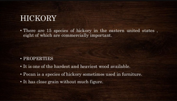 Hickory Wood: Characteristics & Uses In Detail